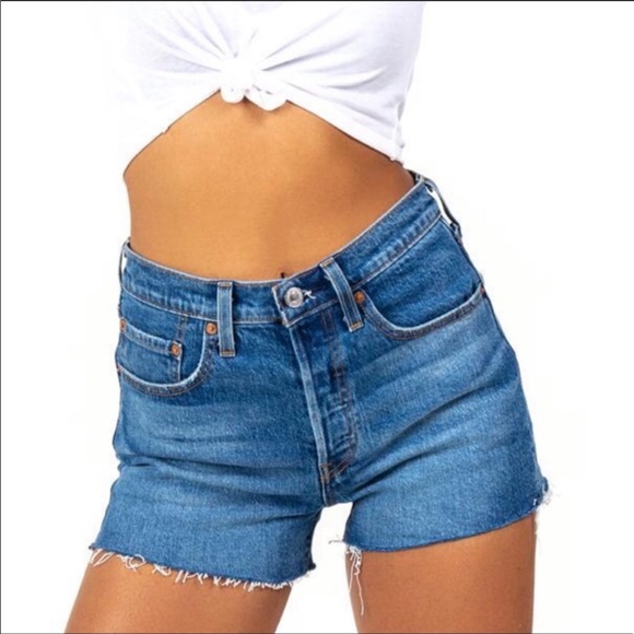 Levi's | Shorts | Levis 5s High Rise Button Fly Denim Shorts | Poshmark